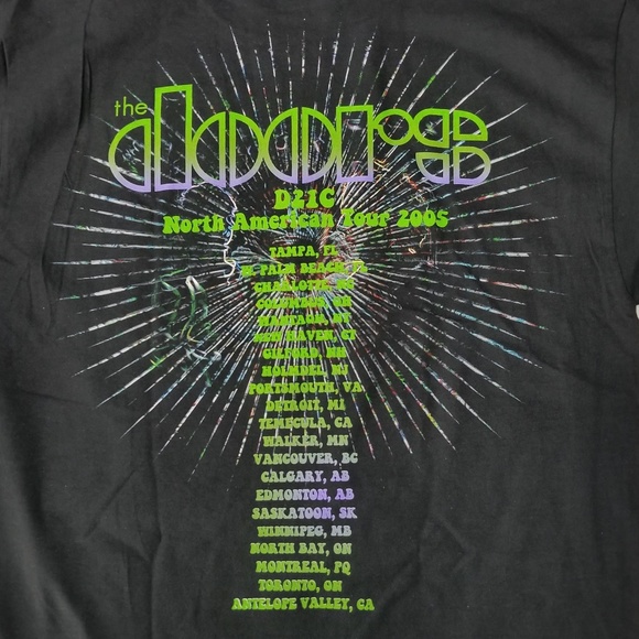 Delta | Shirts | Doors Of The 2st Century Licensed Band Tshirt | Poshmark